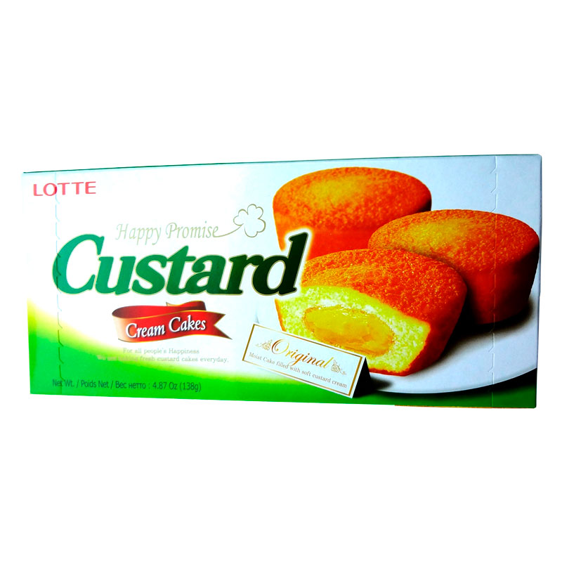 Custard Cream Cakes - Yuky
