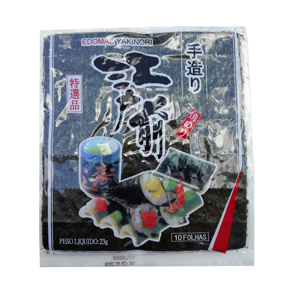 Edomae Yaki Sushi Nori 10fls - Yuky