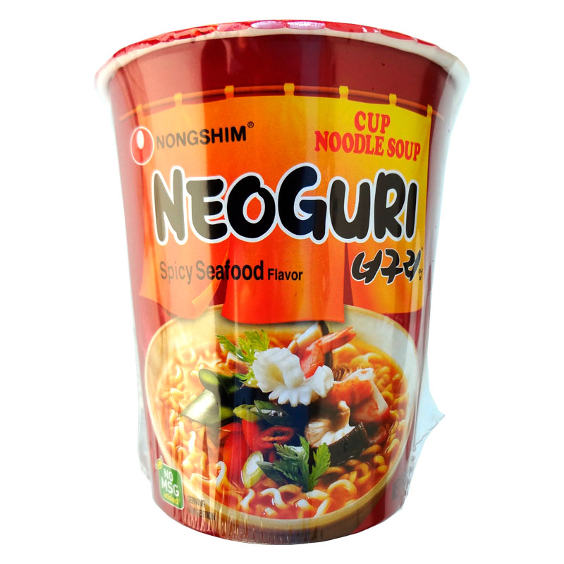 Nongshim Macarrão Instantaneo Neoguri Cup Spicy - Yuky