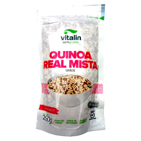 Vitalin Quinoa Real Mista Orgânico em Grãos - Yuky